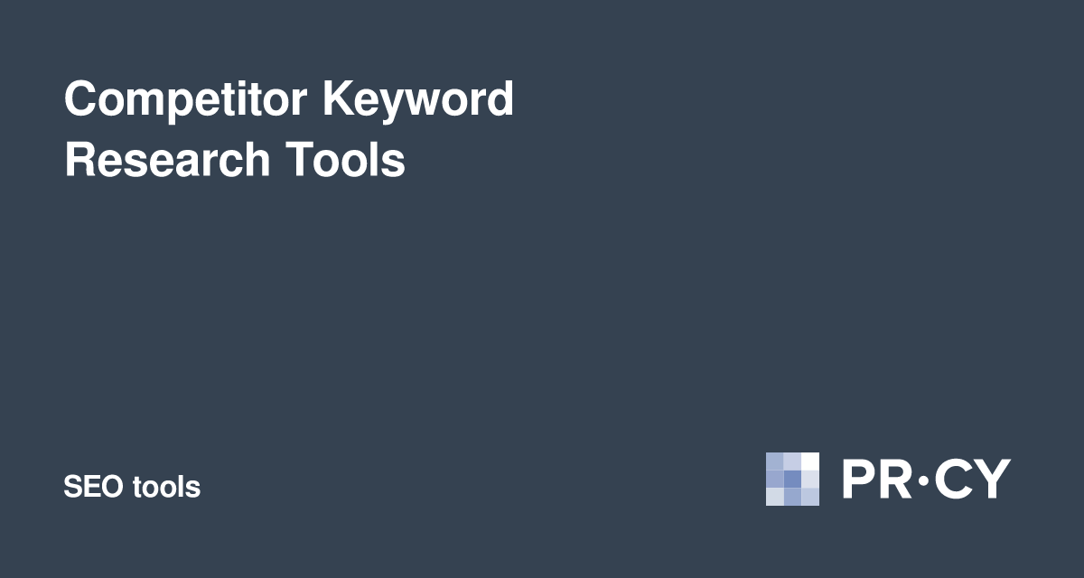 Find out the keywords of competitors - analysis of a competitor's ...